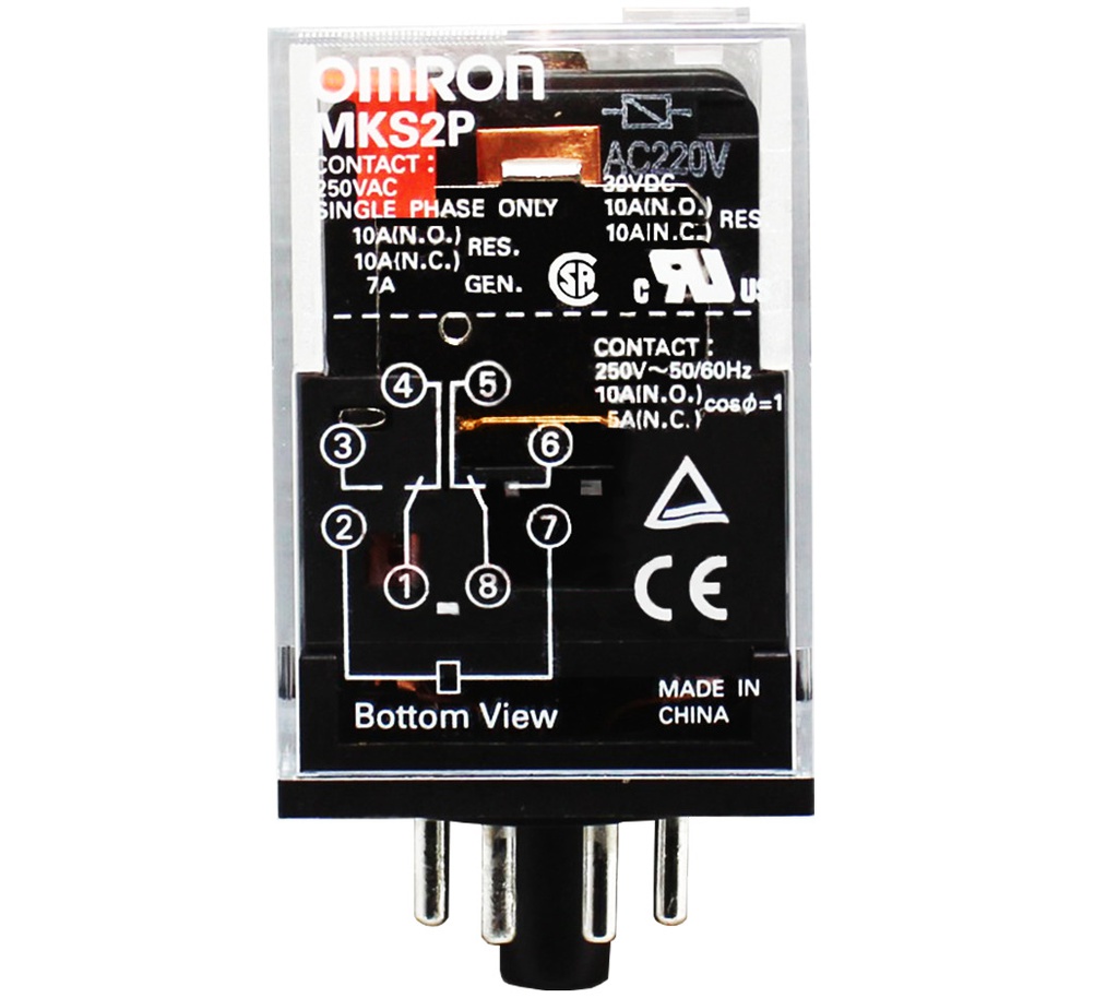 OMRON MKS2P AC220V | Wah Sum Elec Eng Supp Ltd